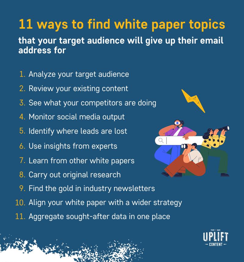 White Paper Topics: How to Find Topics That Will Get Downloaded